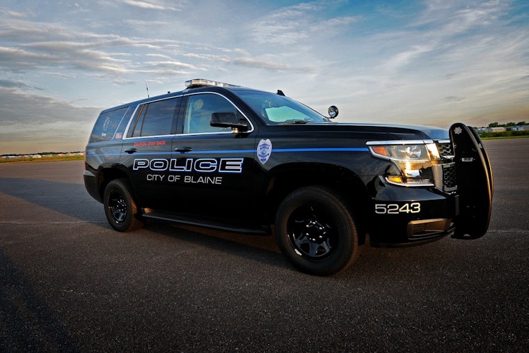 Blaine High School's School Resource Officer Alex Arnsdorf Honored