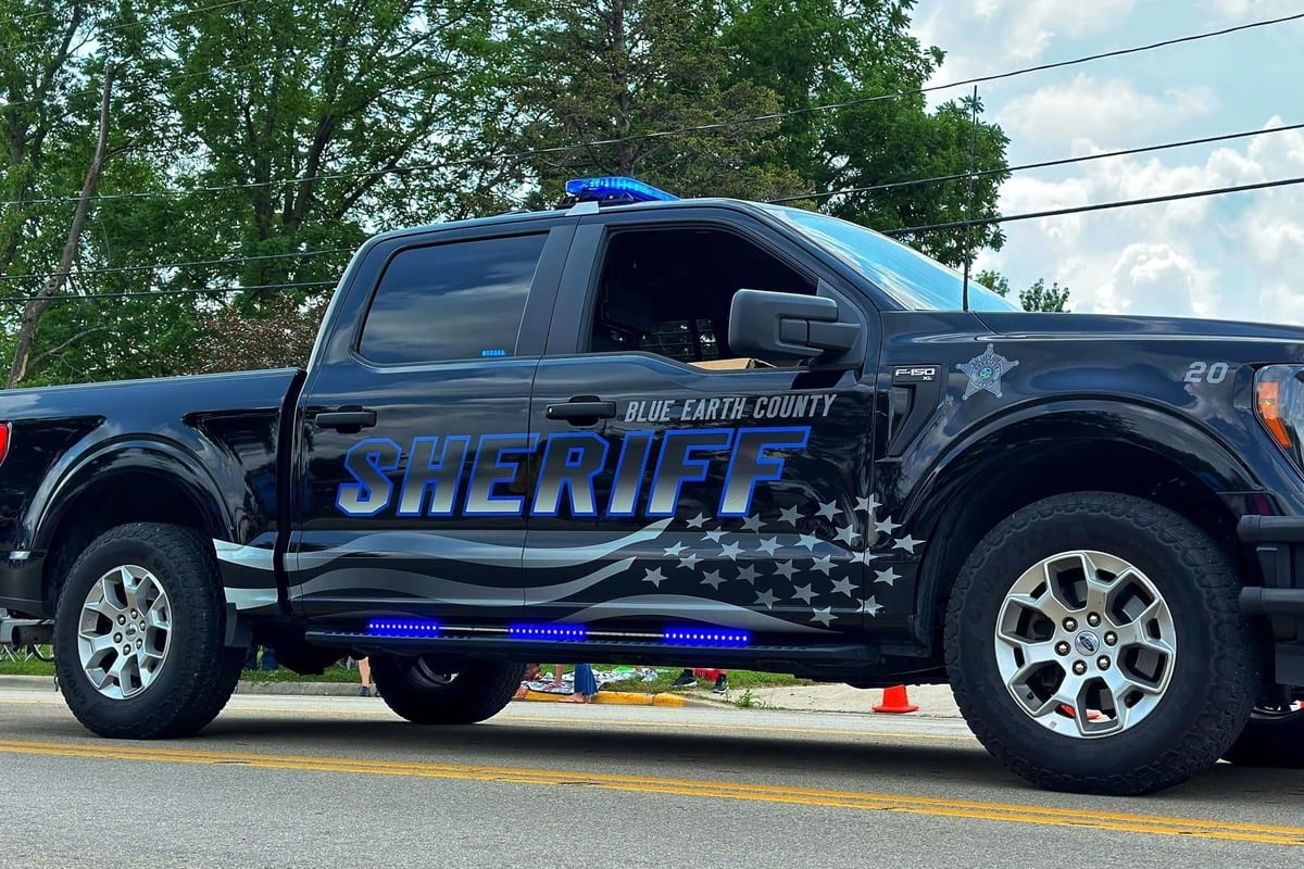 Blue Earth County Sheriff's Office Extends Heartfelt Christmas Wishes