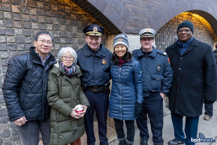 Boston Mayor Michelle Wu and Police Spread Holiday Cheer with 29th