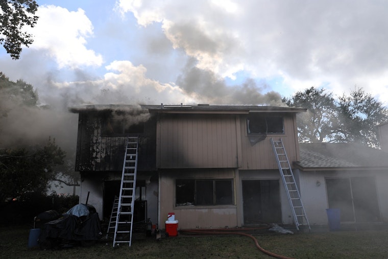 Brandon Home Engulfed in Flames, Hillsborough County Fire Rescue