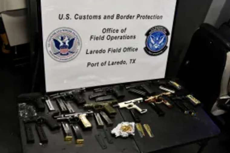CBP Officers at Laredo Port of Entry Intercept Weapon Smuggling