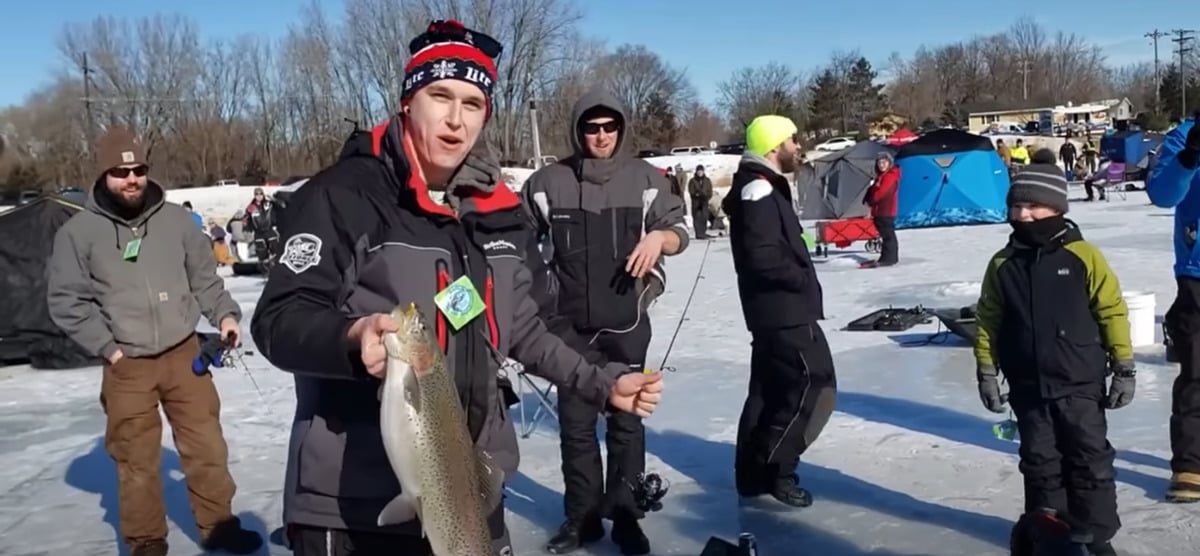 Champlin Announces Frostbite 500 Trout Ice Fishing Contest;