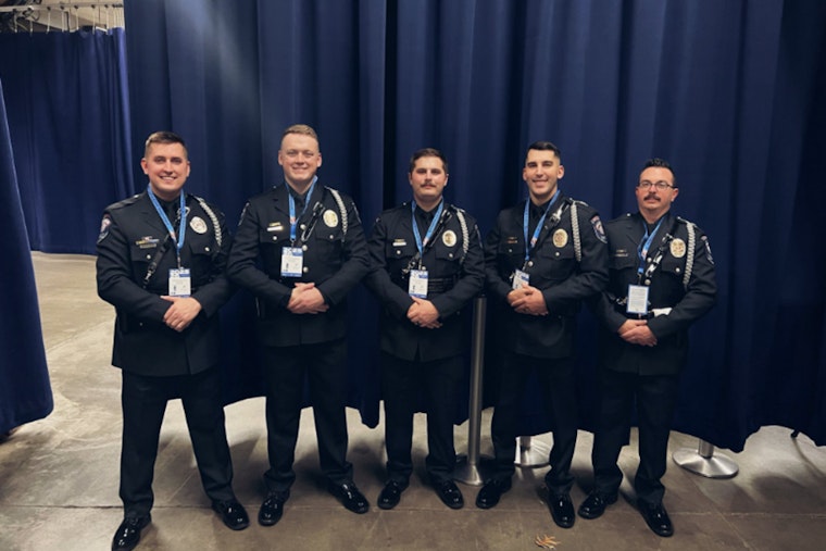 Choctaw Police Honor Guard Showcases Local Pride at Oklahoma City