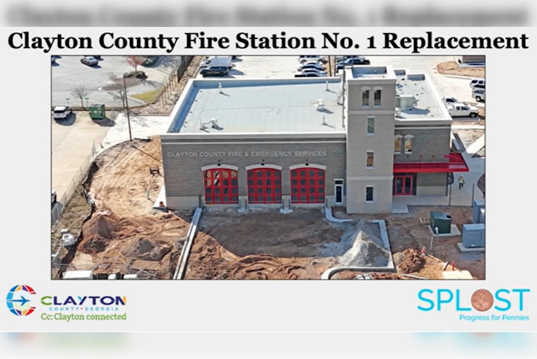 Clayton County Advances Civic Projects as Fire Station No. 1 Nears