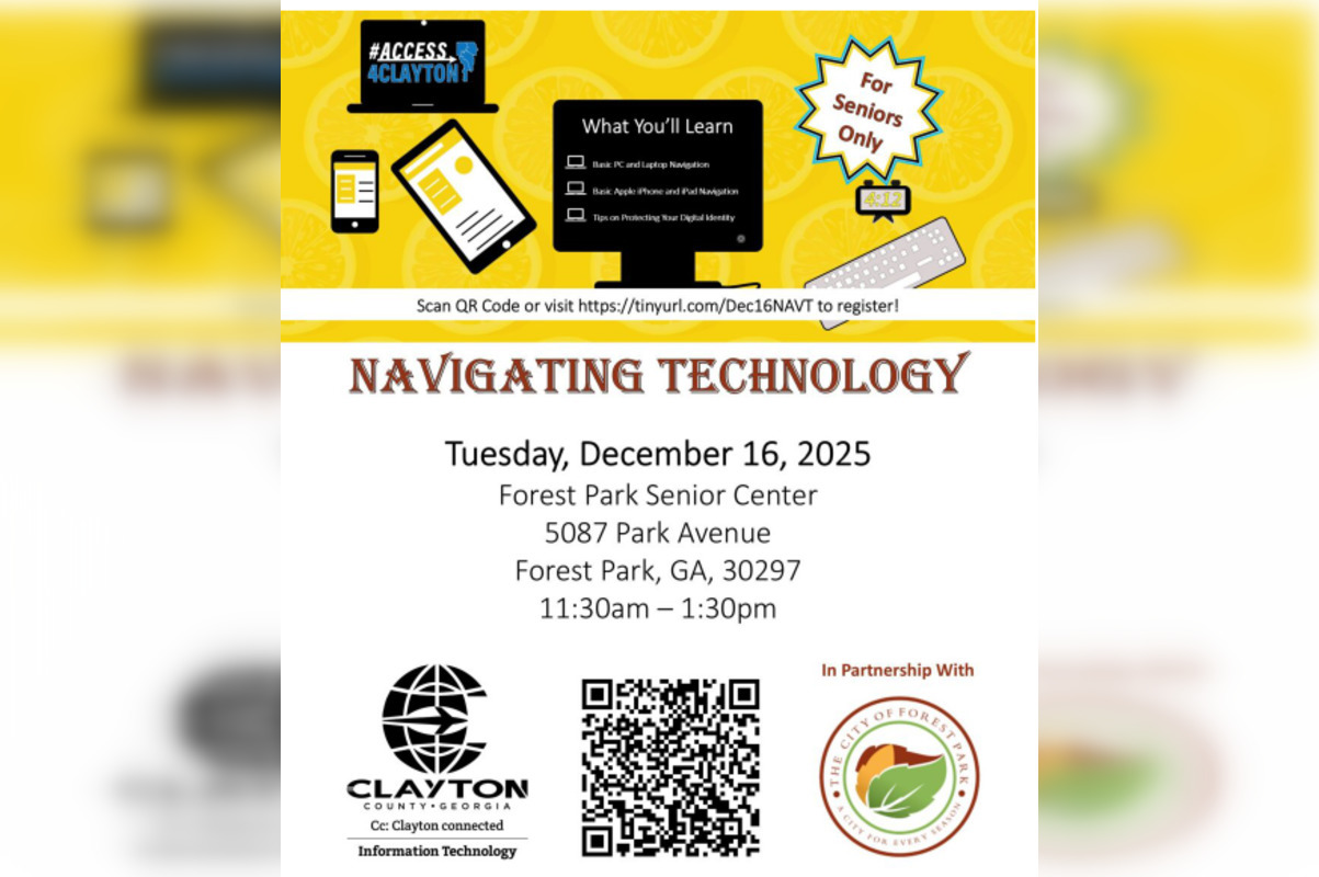 Clayton County Offers Tech Empowerment Course for Residents to Master