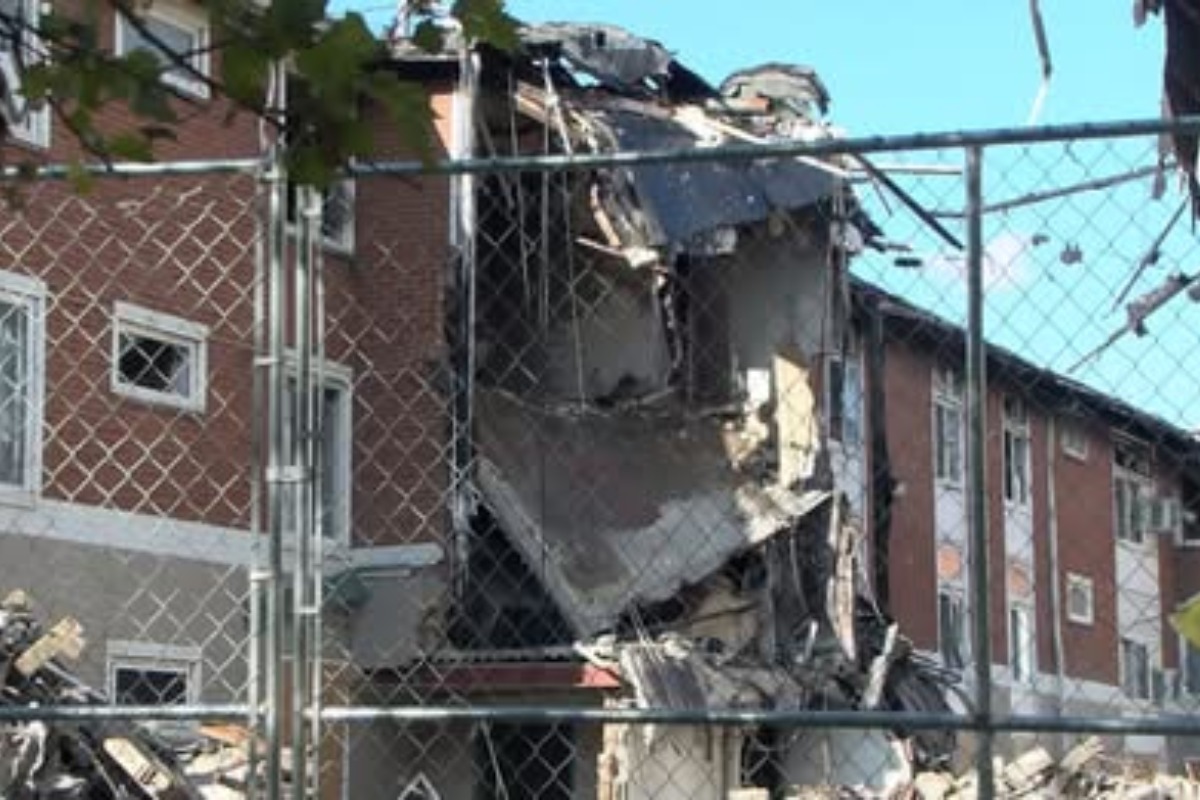 Cleveland Fire Department Investigates Suspected Natural Gas Explosion