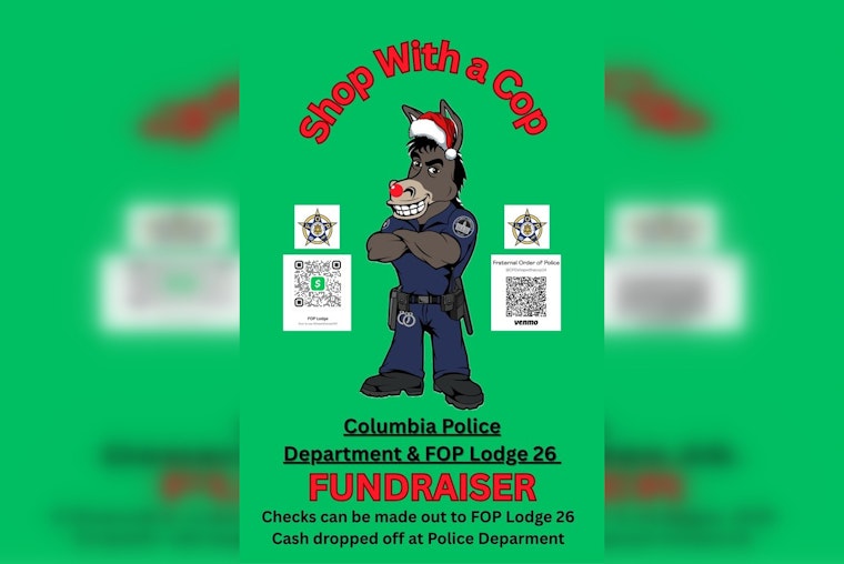 Columbia Police Department Invites Community Support for Annual "Shop