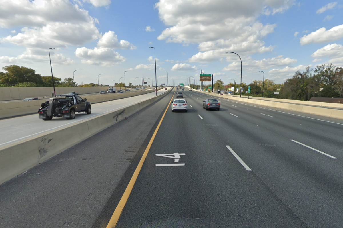 Critical Motorcycle Crash Snarls Traffic on I-4 Near Florida's