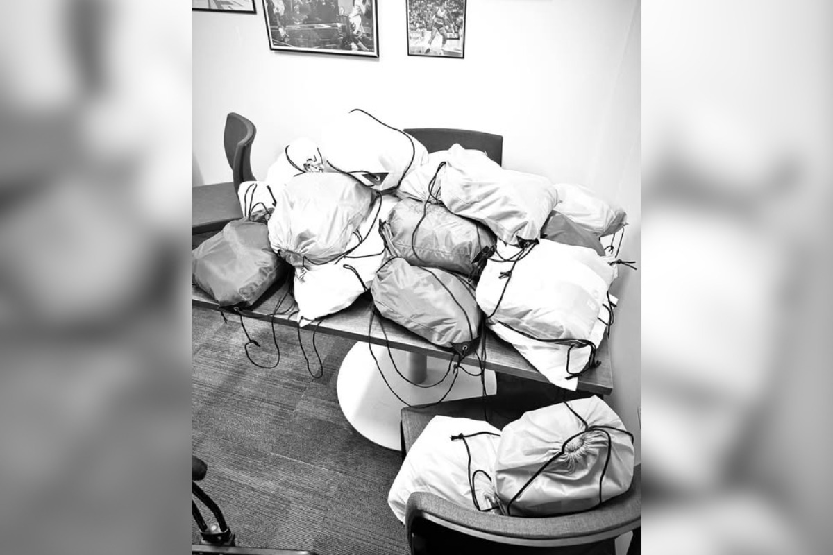 Denton High School Cheer Team and Community Rally to Support Homeless