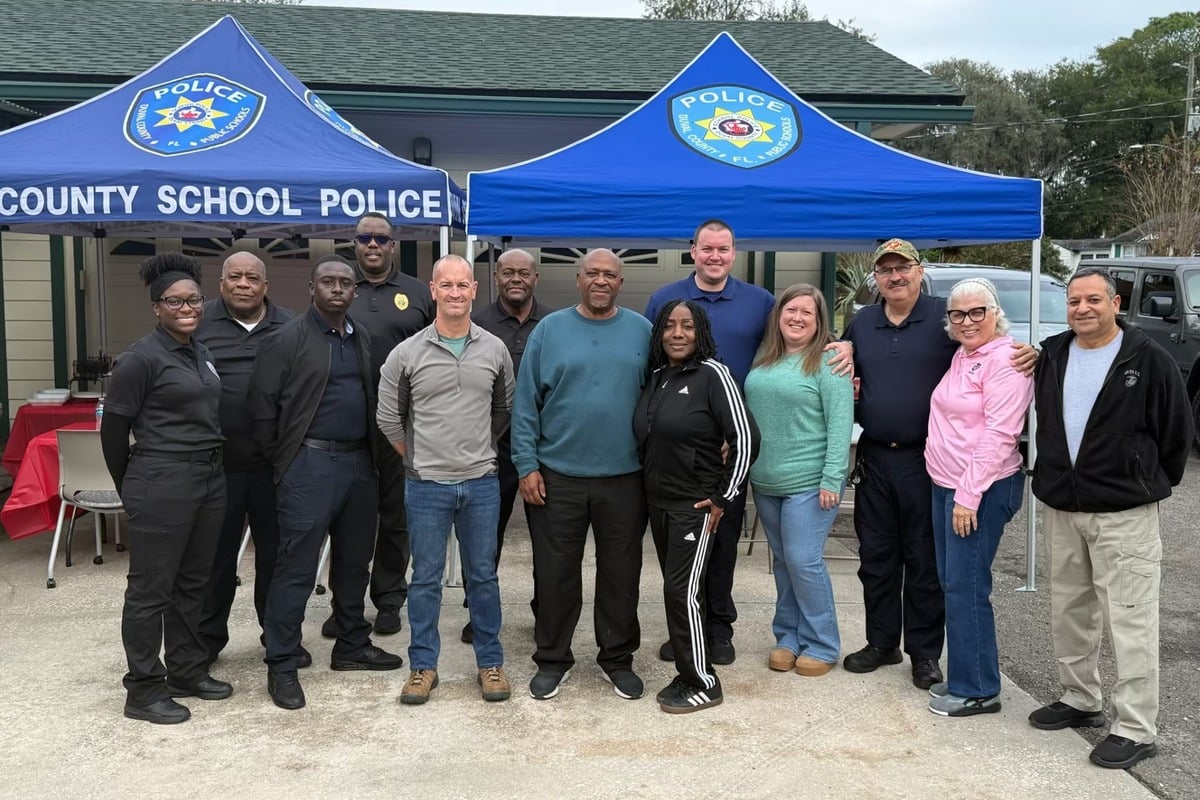 Duval County School Police Honor Guard Celebrates Family and Unity in