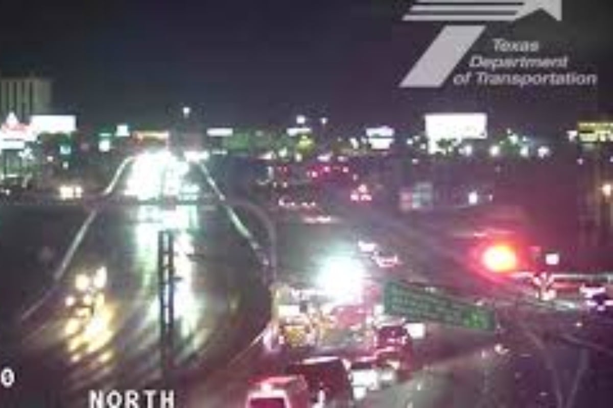 Fiery Crash on I-10 East Near Geronimo Sparks Sign Replacement and