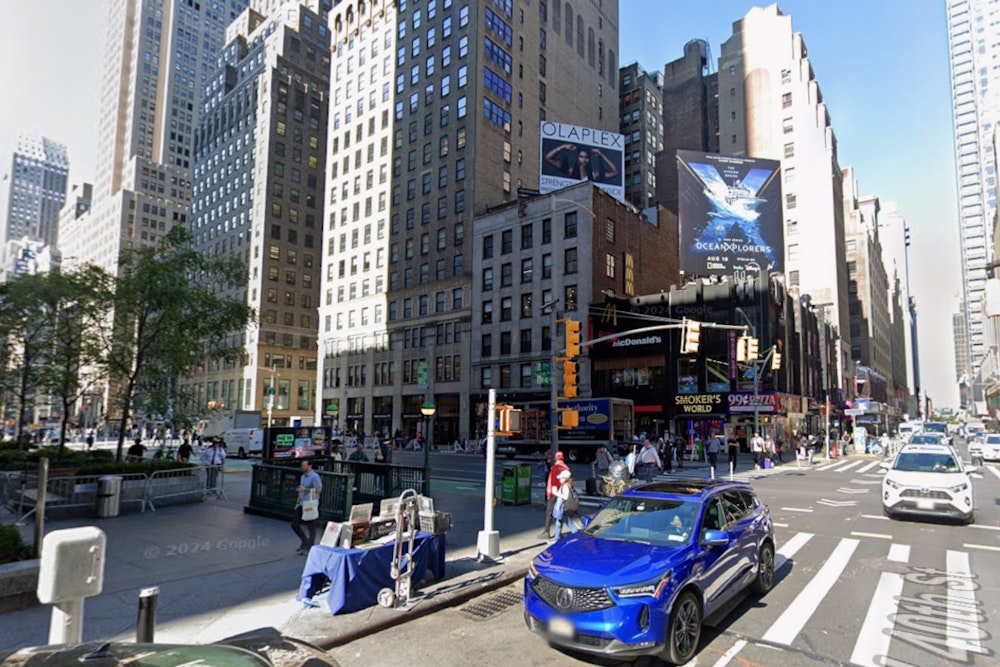 Fiery Nightmare in Times Square as Sleeping Man Is Engulfed in Flames