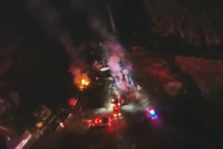 VIDEO: Franktown Blaze Swiftly Contained Thanks to Alert Resident and