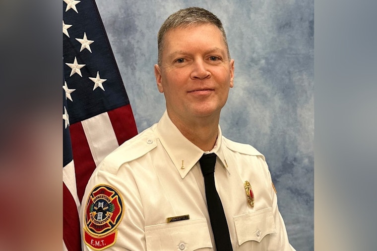 Germantown Fire Department Honors Lt. Wayne Hampton with Firefighter