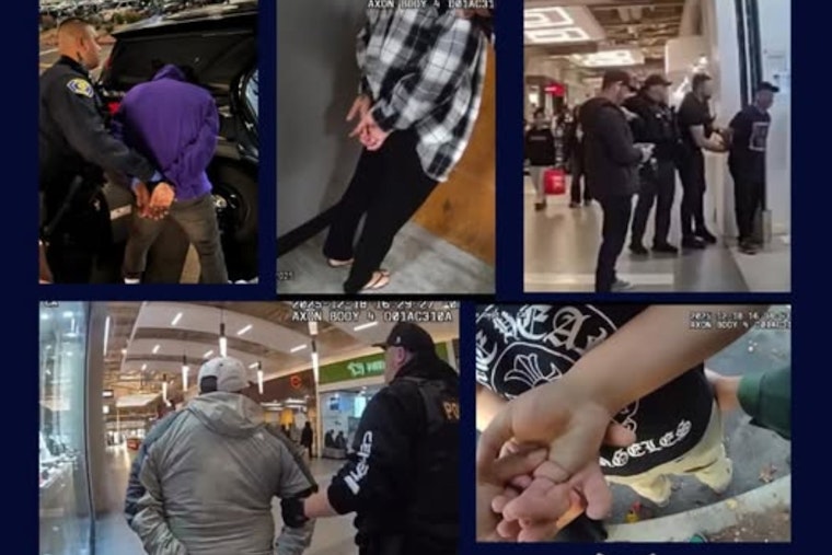 Holiday Shoplifters Slammed: 17 Busted In Great Mall Sting