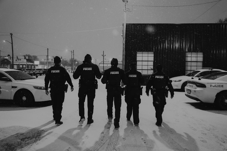 IMPD Officers Brave Bitter Indianapolis Cold to Safeguard Community
