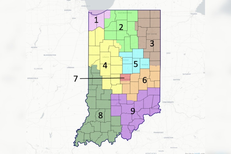 Indiana House GOP Proposes Redistricting Map, Aiming to Reshape