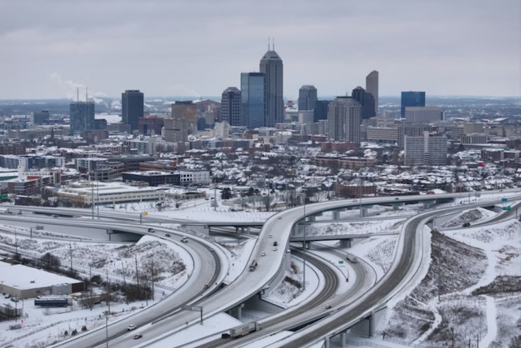 Indianapolis Hit by Severe Winter Weather as Residents Face Heavy
