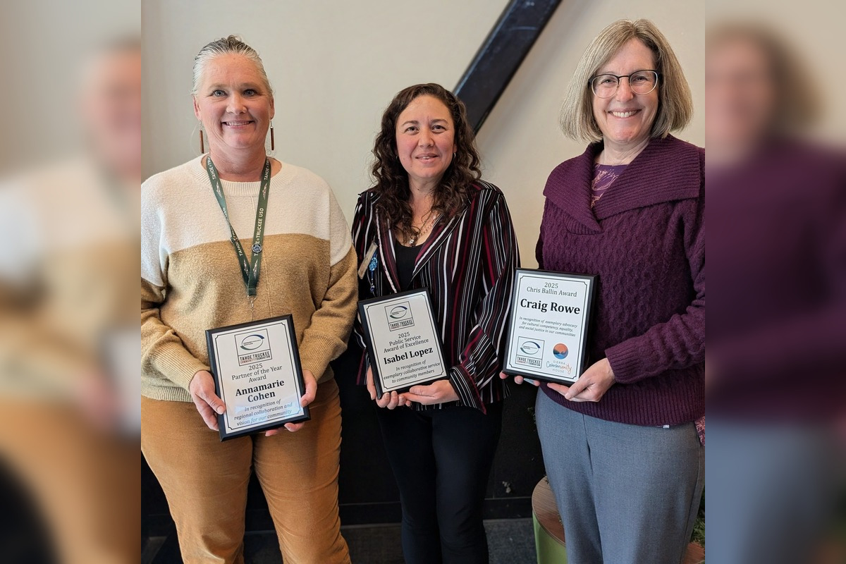 Isabel Lopez of Nevada County Honored with CCTT Public Service Award