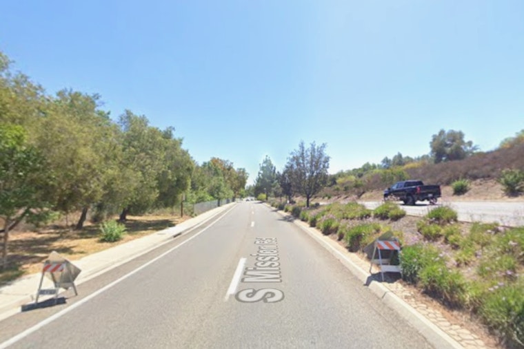 Late-Night Fallbrook Tree Smashup Leaves Driver Trapped in Sedan