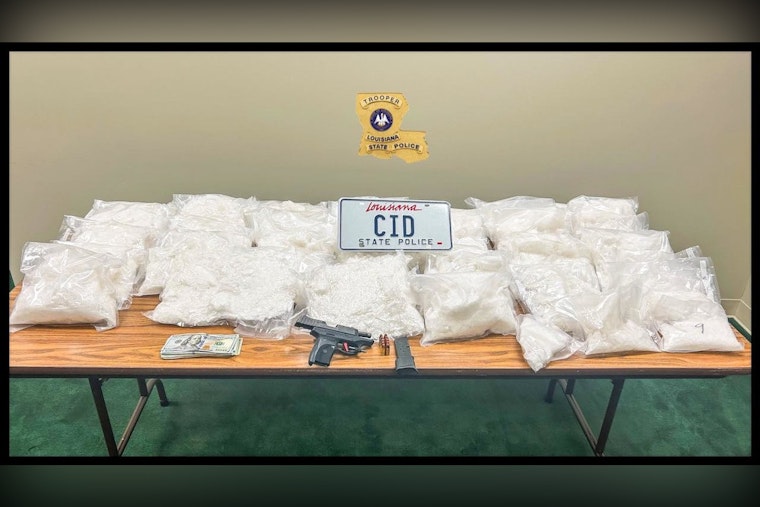 Louisiana State Police Crack Down on Meth Trade with Major Seizure in