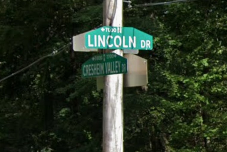 Man Fights for Life After Car Plunges into Cresheim Creek in