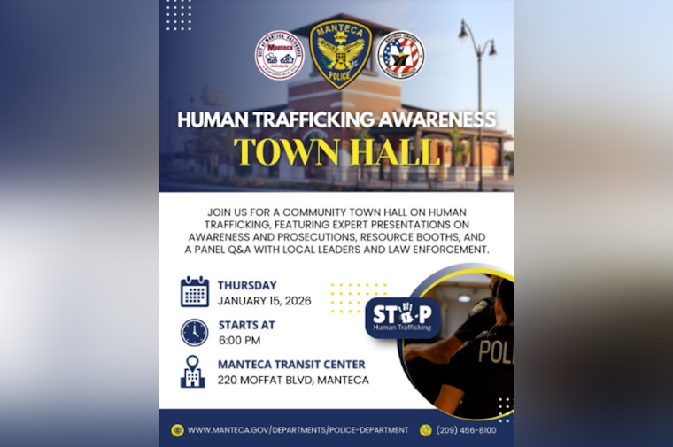 Manteca Police Department Hosts Town Hall to Forge Community Front