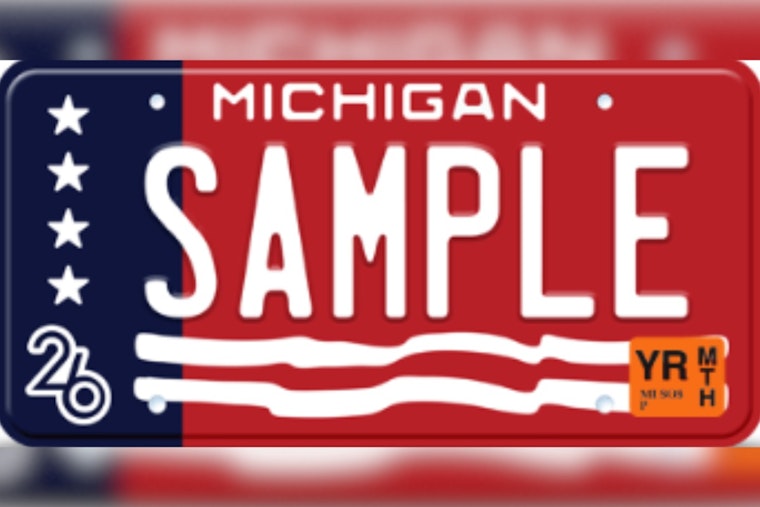 Michigan Revives Patriotic License Plates for America's 250th Birthday