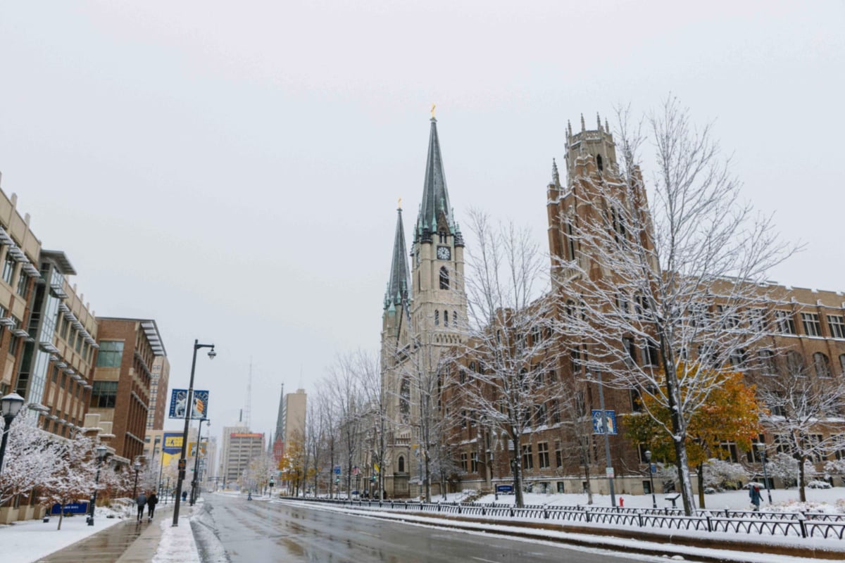 Milwaukee Faces Wintry Blast with Snow, Strong Winds, and Dropping
