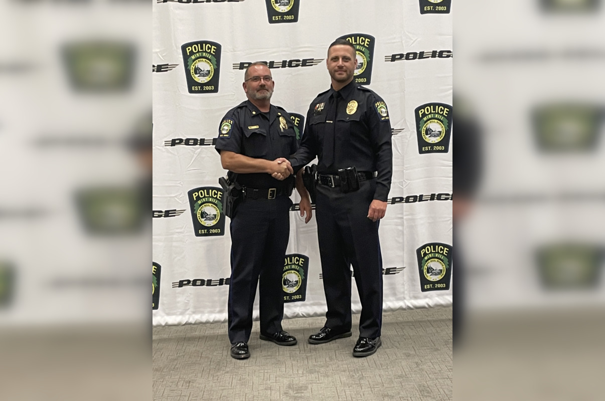 Mint Hill Police Department Celebrates Sergeant Micheal Pomarico's