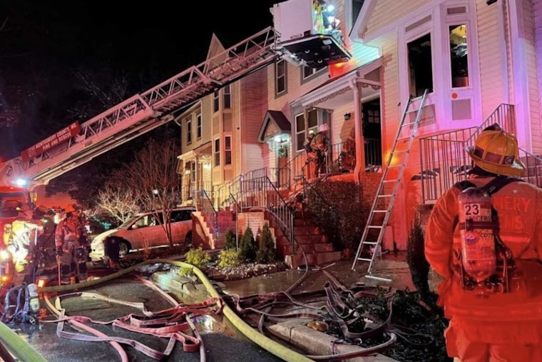 Montgomery County Firefighters Battle Overnight Blaze in Schoolhouse