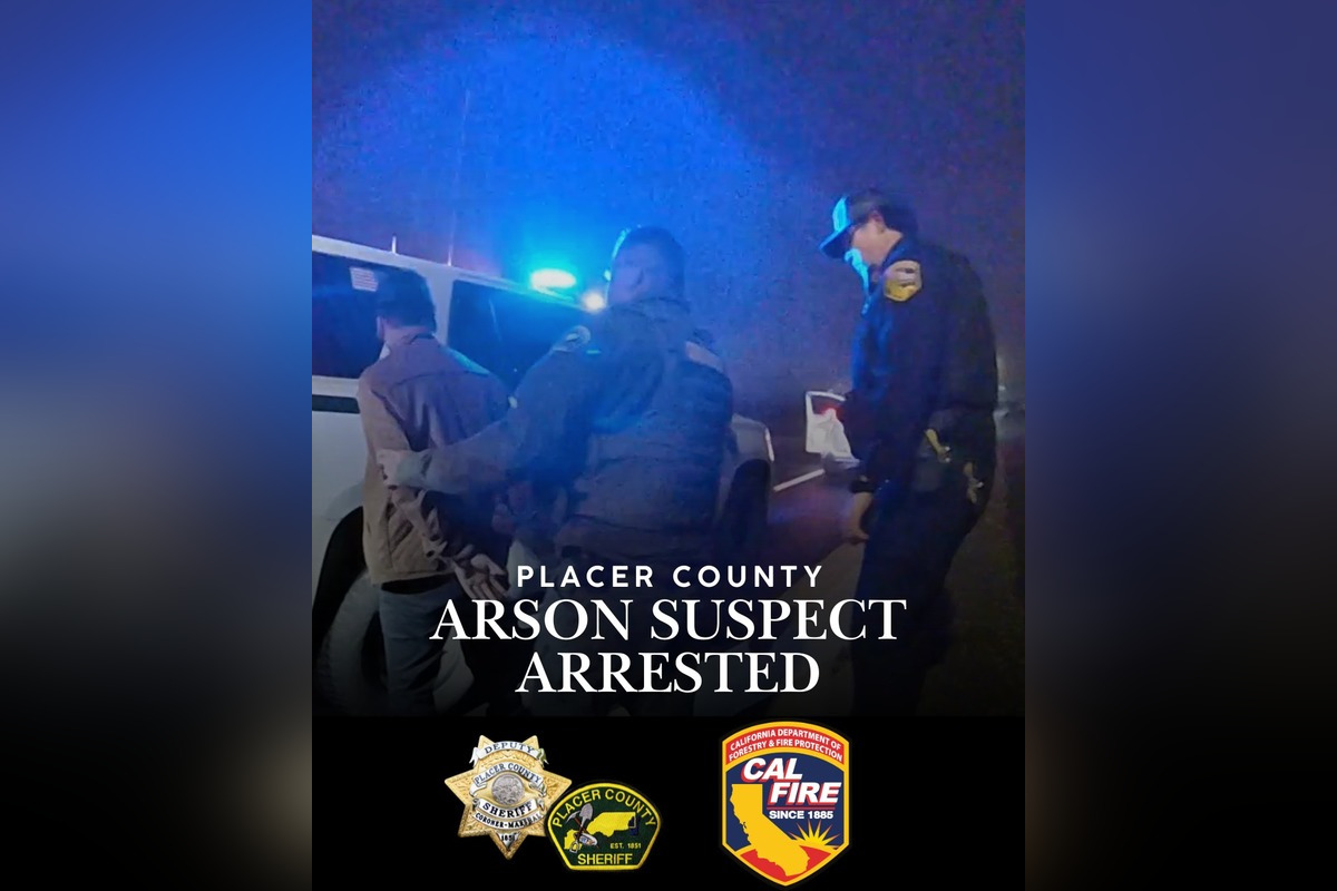 Roseville Man Arrested After Ophir Wildland Fires