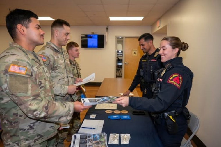 Raleigh Police Department Engages Military Personnel and Emotional