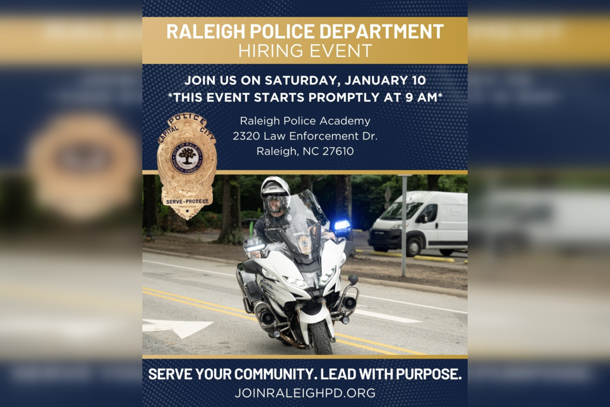 Raleigh Police Department Invites Prospective Officers to Physical
