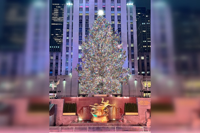 Rockefeller Center Illuminates Manhattan with Annual Christmas Tree