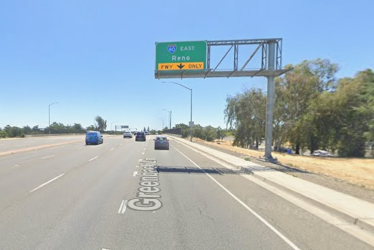 Sac Driver Dies in Fiery I-80 Crash Near Greenback Lane on Christmas