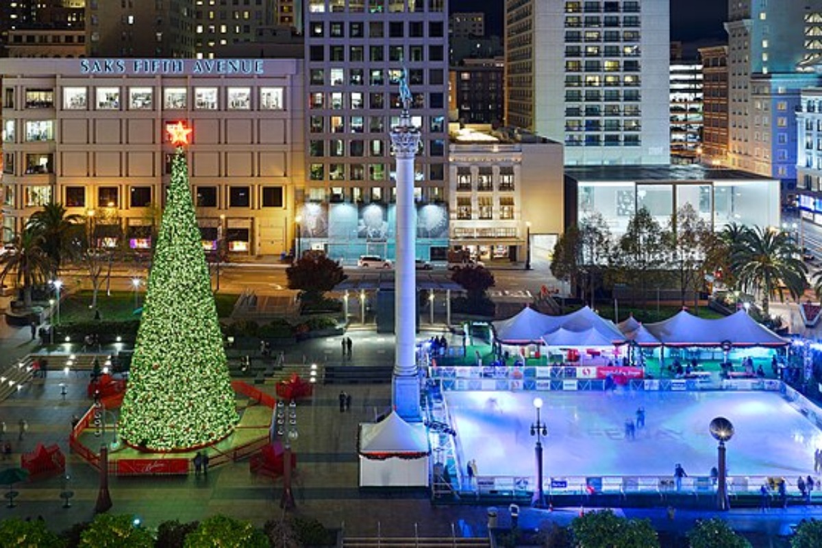 San Francisco's Winter Walk Festival Revitalizes Union Square with