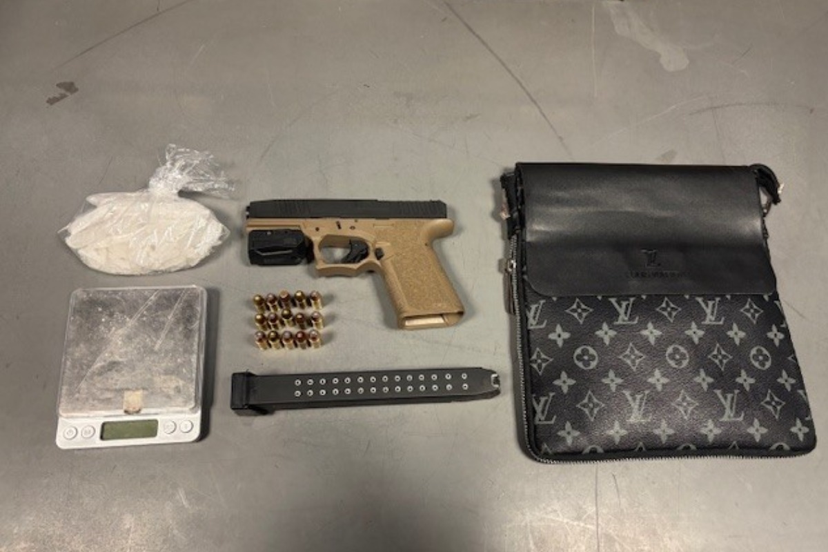 Santa Rosa Traffic Stop Uncovers "Ghost Gun" and Meth, Convicted Felon