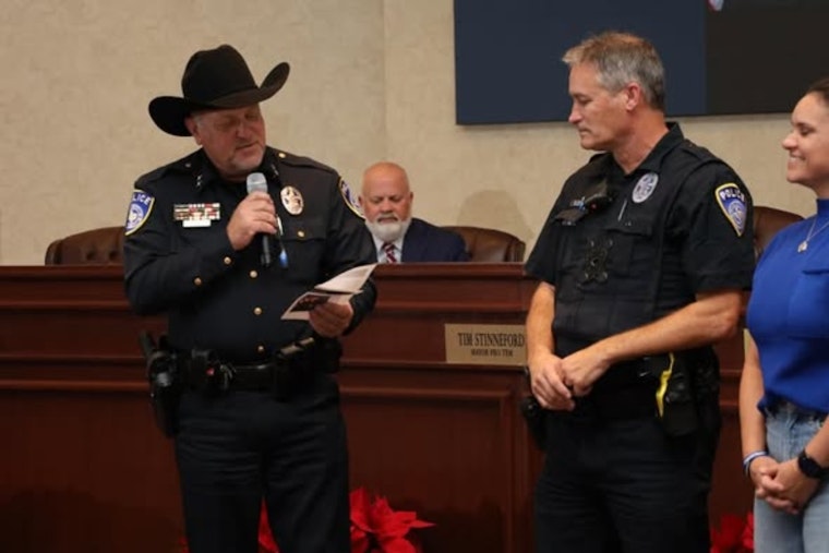 Senior Officer S. Bushee Named Euless Employee of the Month for