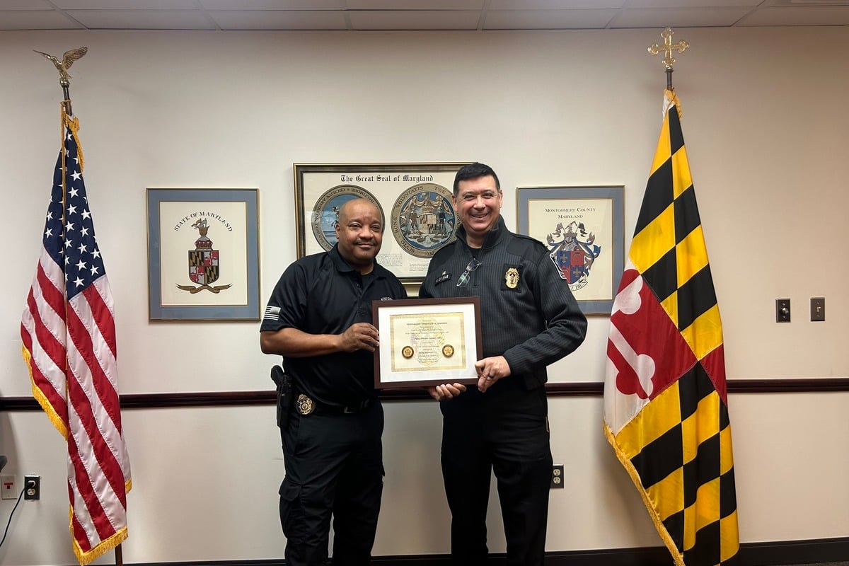Sgt. Tim Moore Celebrates Retirement After 27 Years with Montgomery
