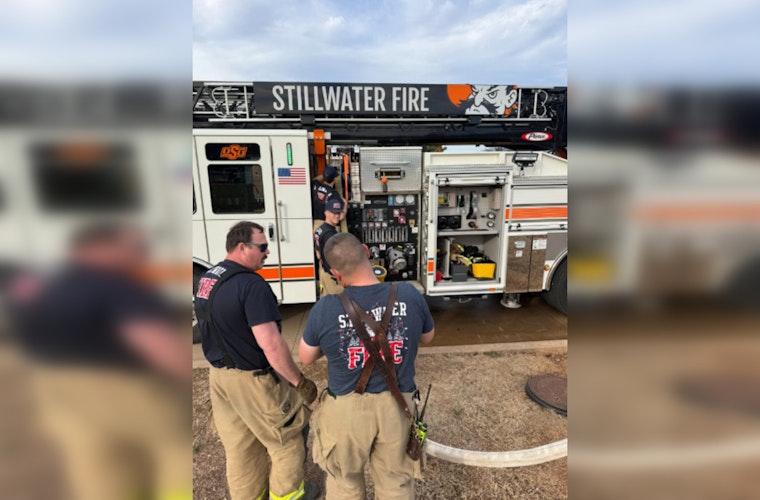 Stillwater's Finest Train in the Sunshine on Christmas Eve, A