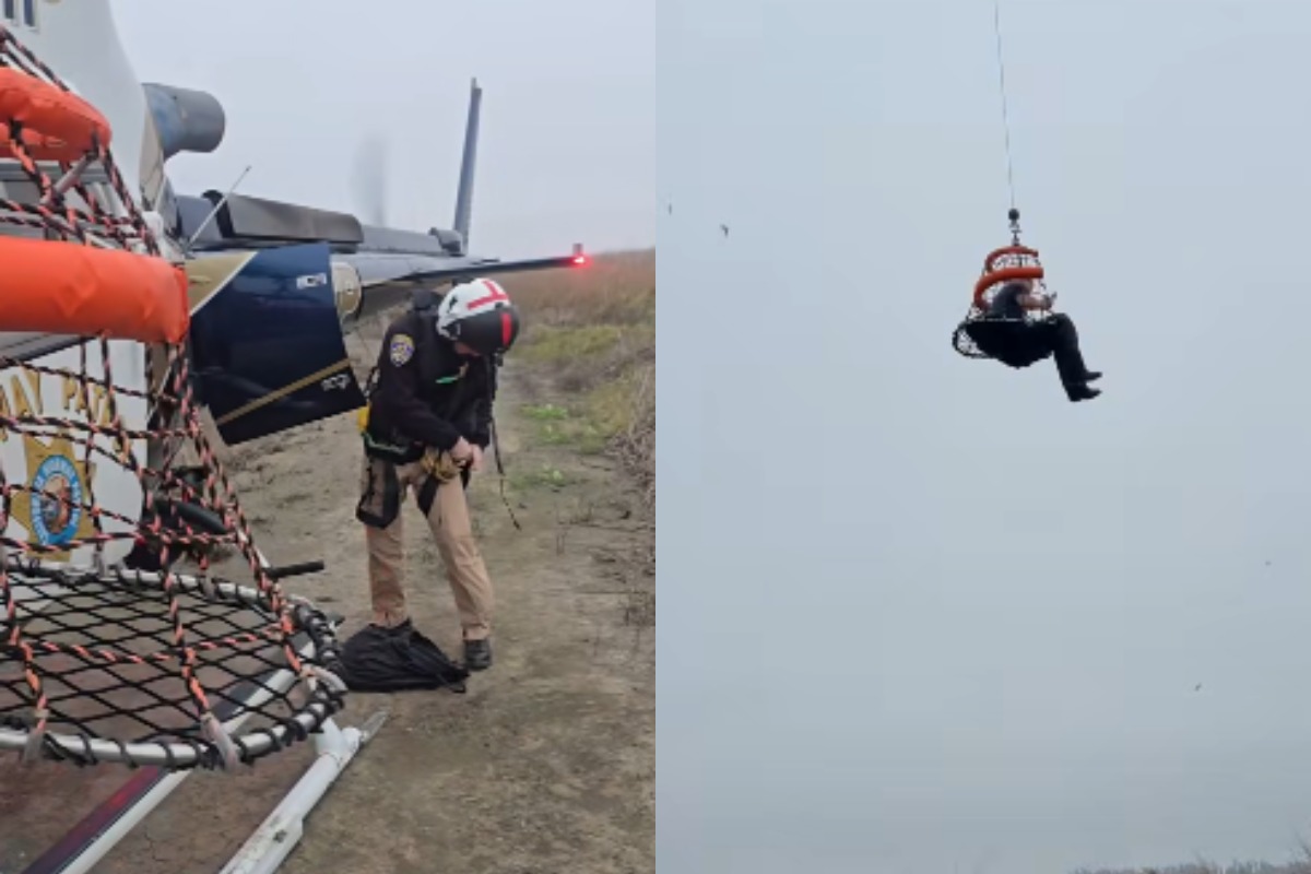 Swift Joint Rescue Effort Saves Capsized Boaters in Suisun Slough,
