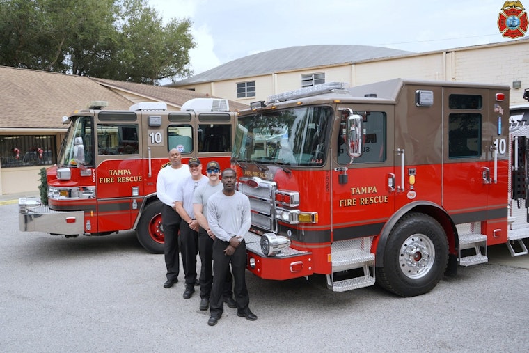 Tampa Boosts Firefighting Force with Advanced Pierce Saber Engines at