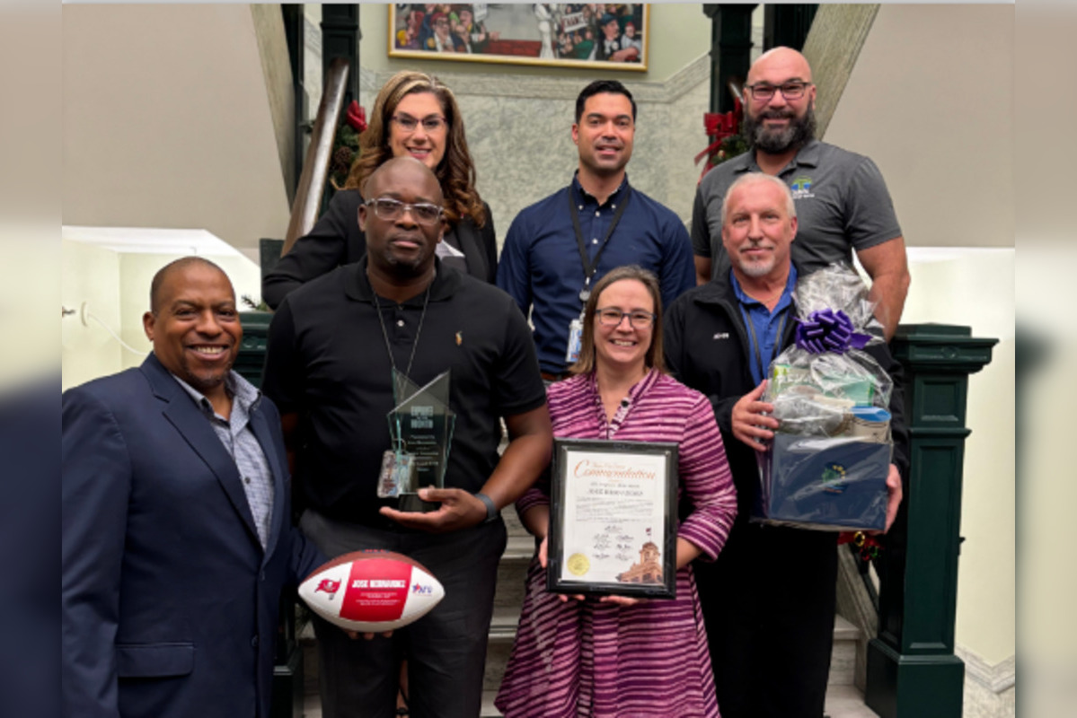Tampa Convention Center Honors Jose Hernandez as ATU Local 1464