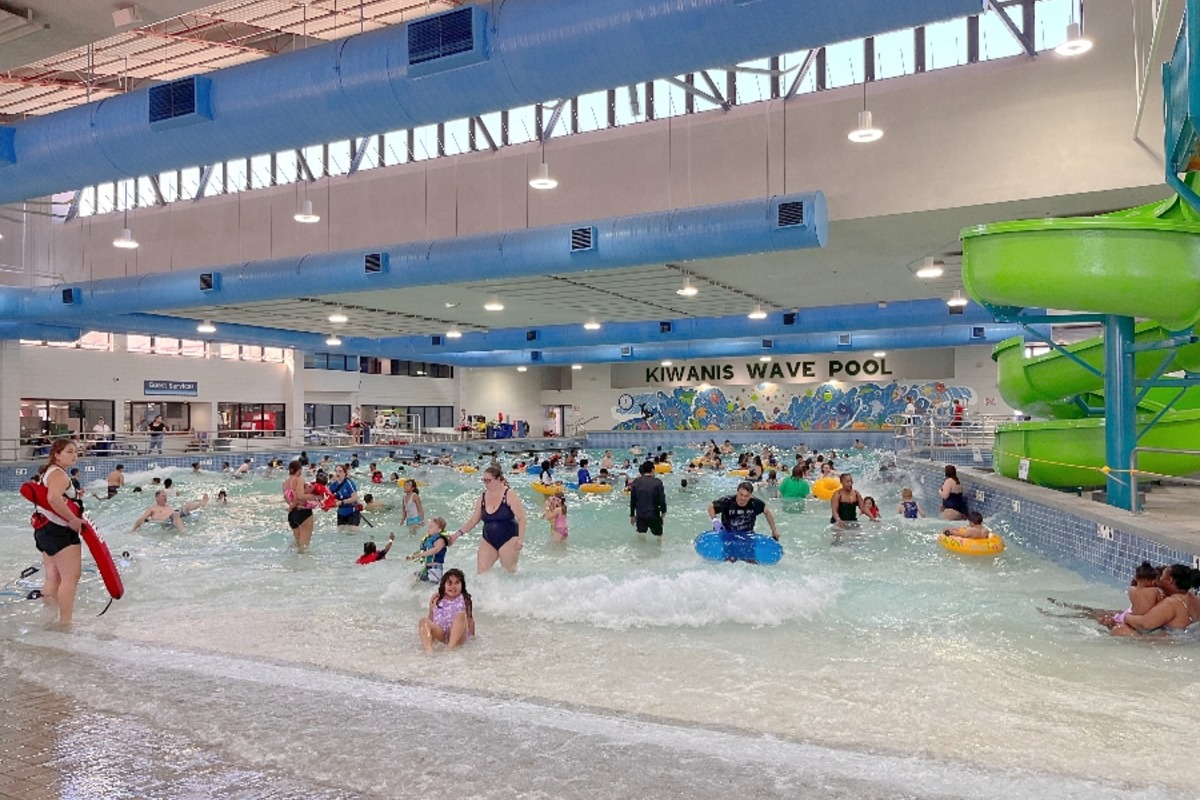 Tempe's Kiwanis Wave Pool Hosts Festive Winter Waves Event with Santa