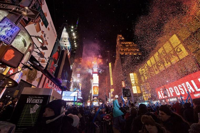 Times Square Rings in 2026 with Historic Double Ball Drop Celebrating