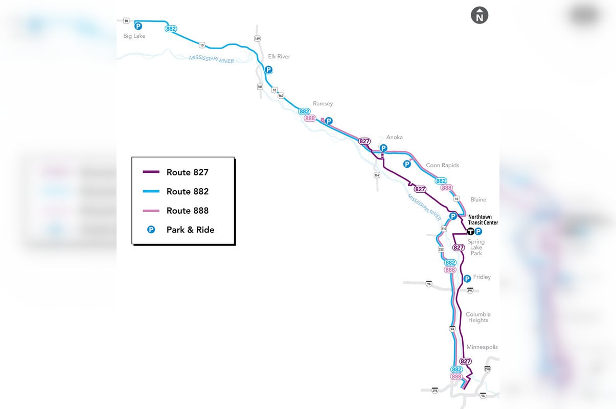 Twin Cities Metro Area to Boost Bus Services as Northstar Rail Reaches