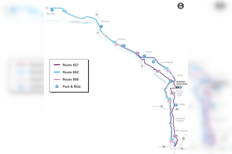 Twin Cities Metro Area to Boost Bus Services as Northstar Rail Reaches