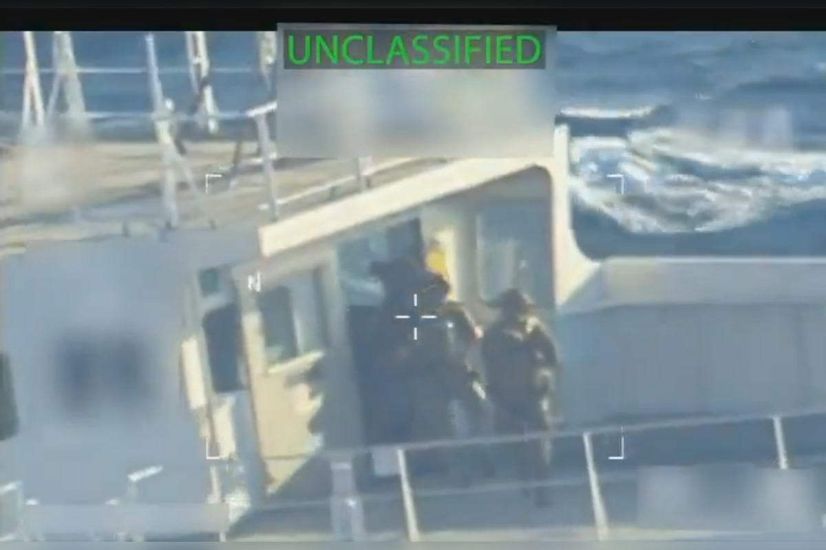 U.S. Coast Guard Snags Terror-Linked Tanker Off Venezuelan Coast in
