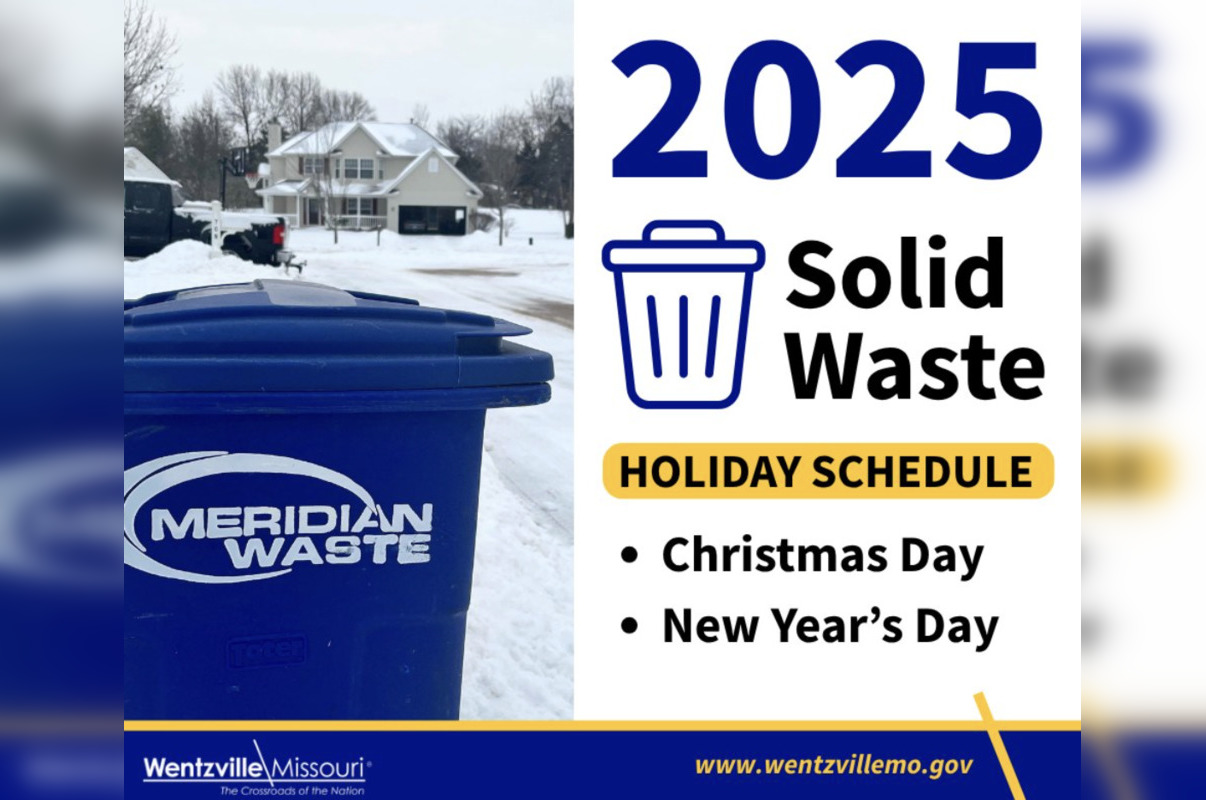 Wentzville Announces Holiday Trash Schedule Shift as Curbside Pickup